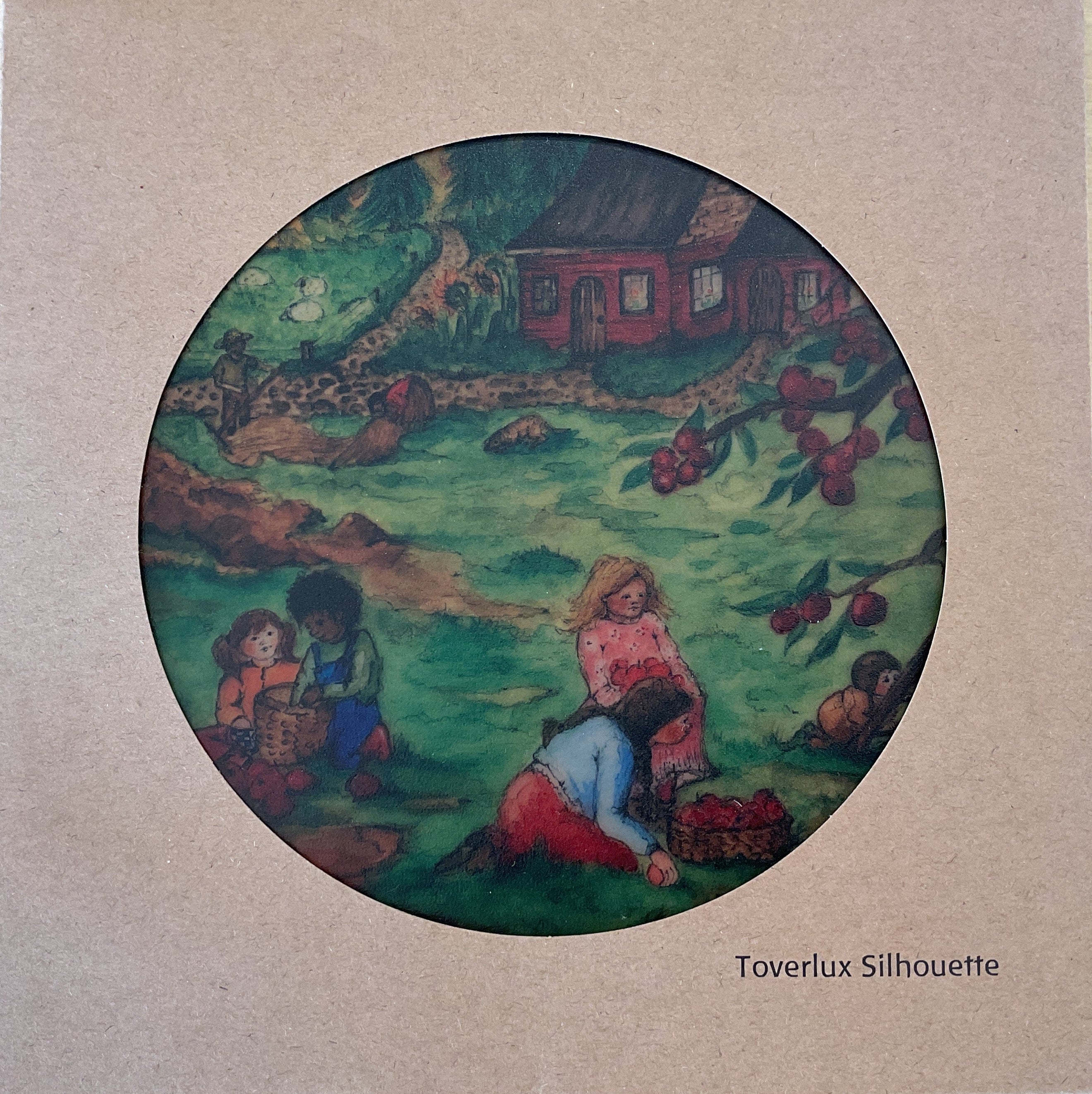 Eentje van Margo- Red Cottage Autumn (Toverlux Silhouette) – Handcraft ...